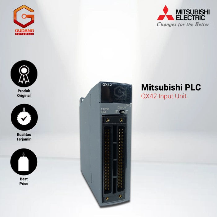 Plc Mitsubishi Input Unit Qx42