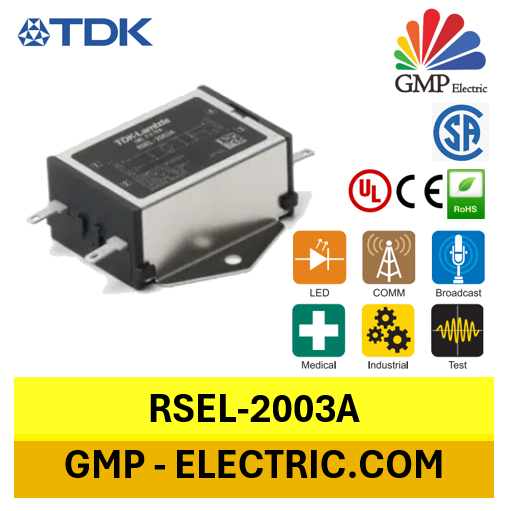 Noise Filter TDK Lambda RSEL-2003A 3A