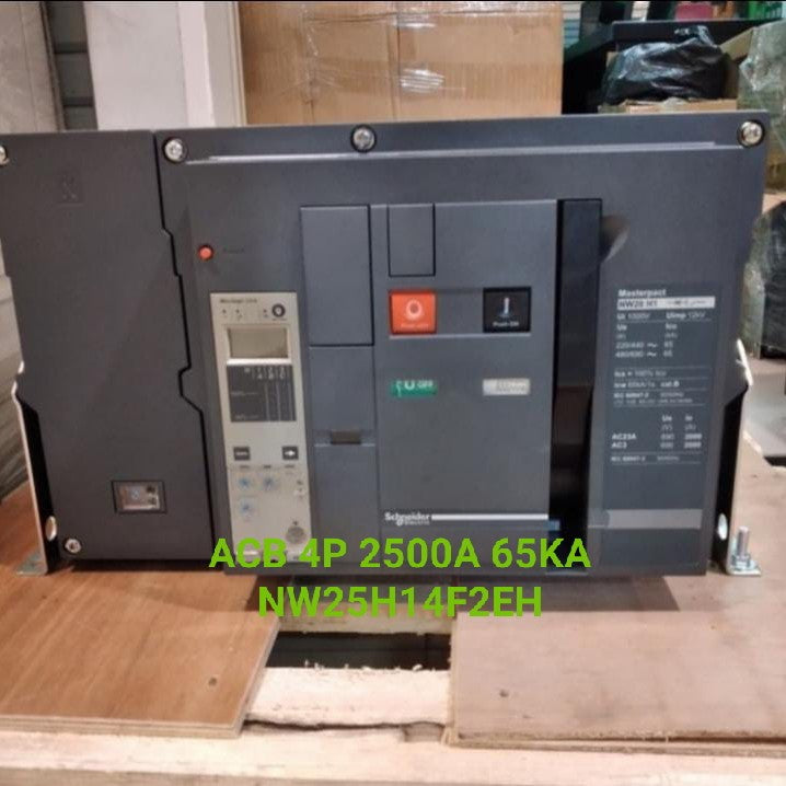 ACB Schneider Fixed Type NW25H14F2EH 4P 2500A 65kA