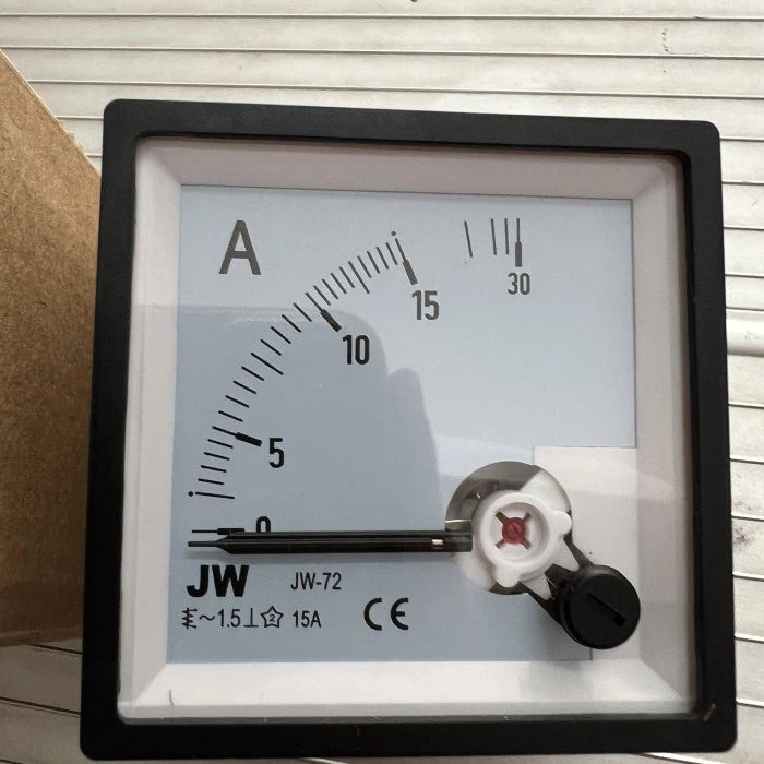 Ampere Meter direct AXLE 72x72 mm 25A