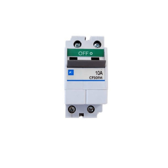 Circuit Protector Fuji CP30FM/10 2P 10A White