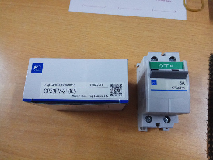 Circuit Protector Fuji CP32FM/5 2P 5A White