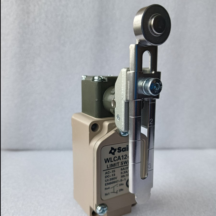 Limit Switch Saiko WLCA12-2Q Adjustable Roller Lever 1NO+1NC UI 380V I