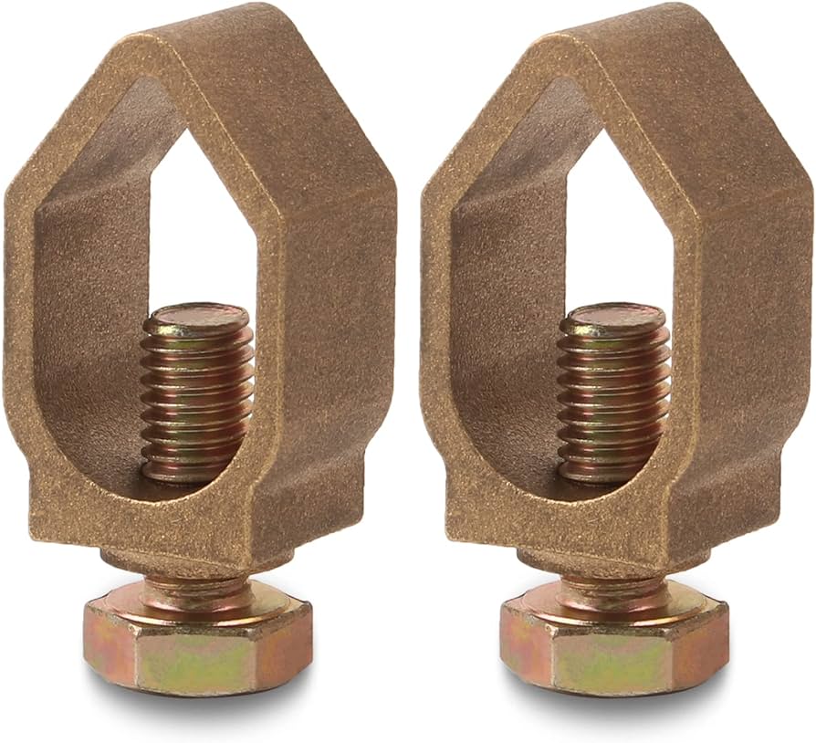 Ground Copper Clamp Diameter 5/8"