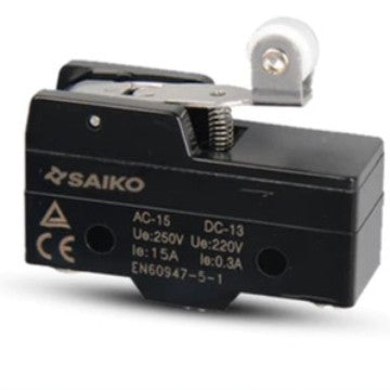 Basic Limit Switch Short Hinge Plastic Roller Lever Saiko SM-1704 15A
