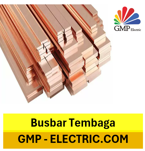 Busbar NB Tembaga impor 10x50 mm @4 mtr N/A
