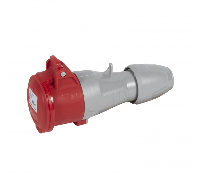 Industrial Mobile Socket Legrand 4x32A Blue/White IP44(555218) NEW