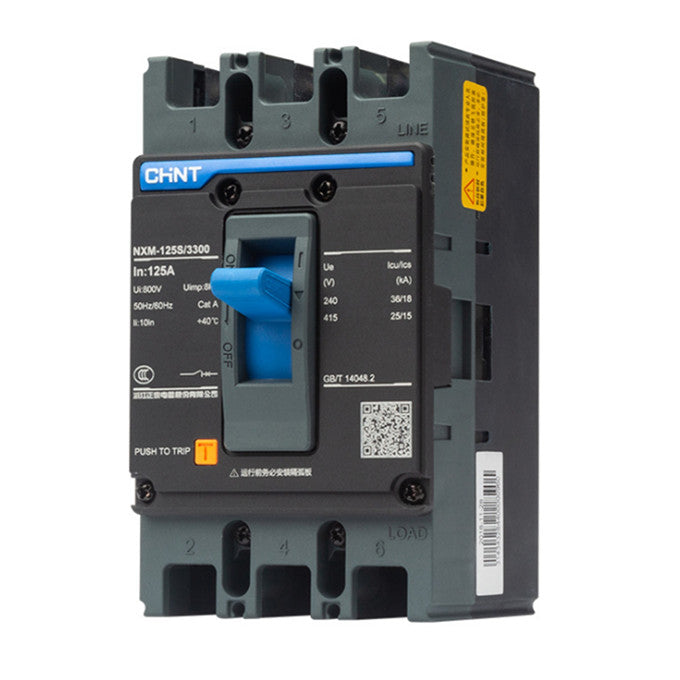 MCCB Chint 3P 100A 25kA