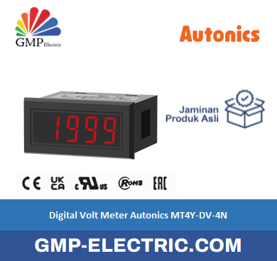 Digital Volt Meter Autonics MT4Y-DV-4N