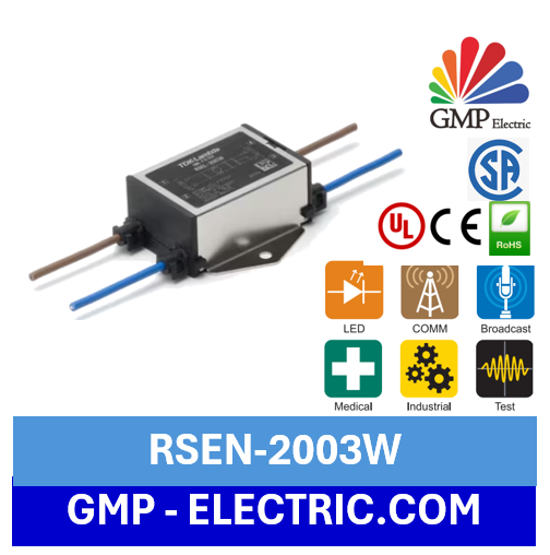 Noise Filter TDK Lambda RSEL-2003W 3A