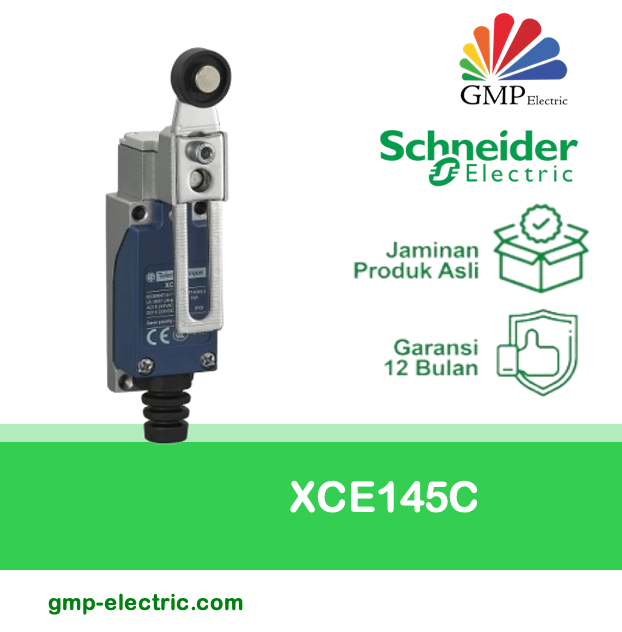 Limit Switch Schneider XCE-145C Variable Length Thermoplastic Roller L