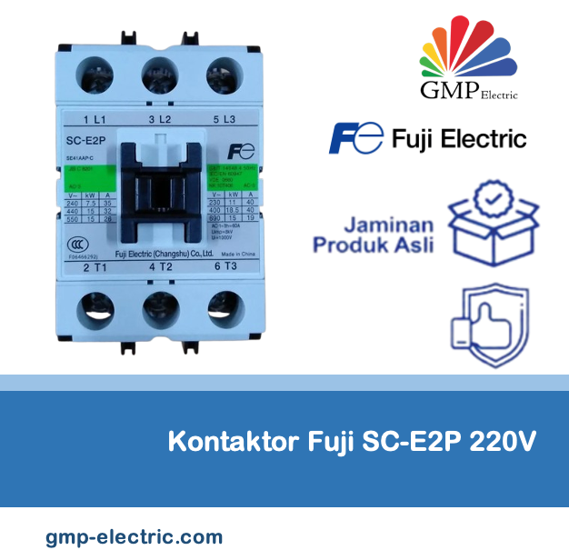 Kontaktor Fuji SC-E2P 220V