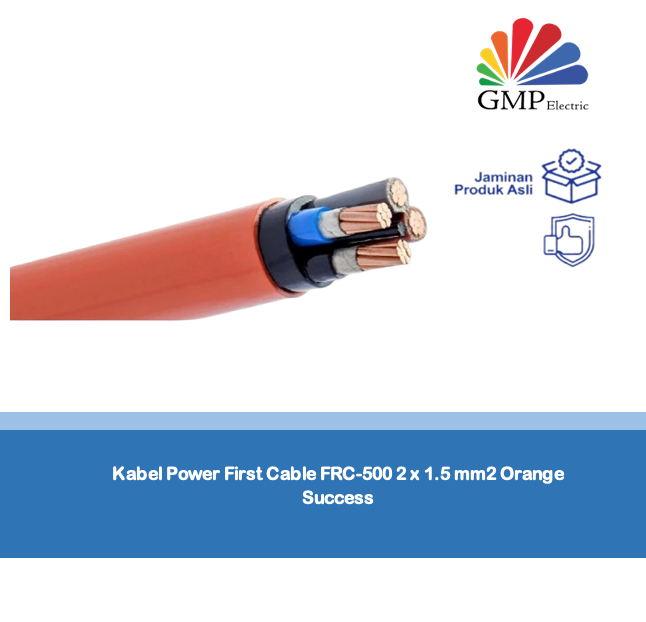 Kabel Power First Cable FRC-500 2 x 1.5 mm2 Orange