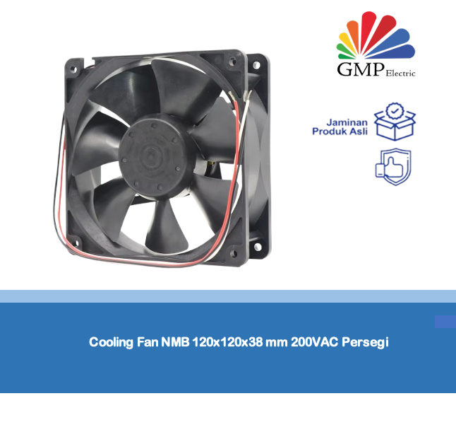 Cooling Fan NMB 120x120x38 mm 200VAC Persegi