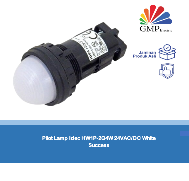 Pilot Lamp Idec HW1P-2Q4W 24VAC/DC White