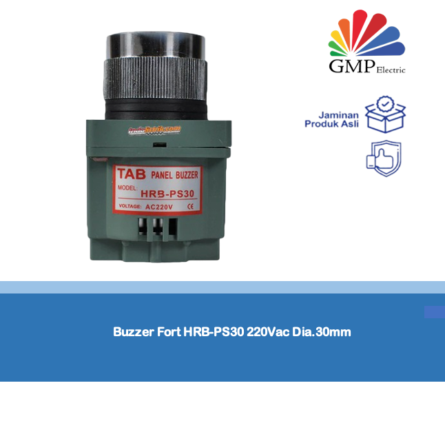 Buzzer Fort HRB-PS30 220Vac Dia.30mm