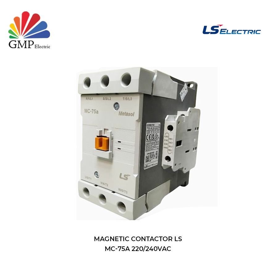 Magnetic Contactor LS MC-75A 220/240VAC