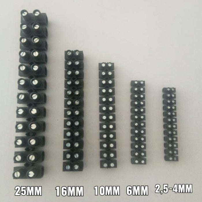 Terminal Strip (Klustin) Legrand 34213 6 mm Black 12P