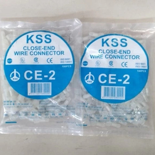 Closed End Wire KSS CE-2 White