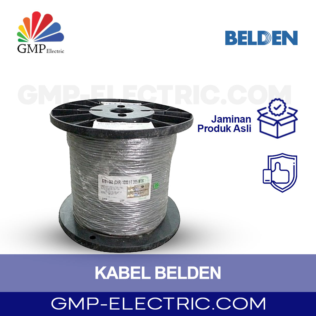 Kabel Data Belden 8760 1 Pair 18 AWG @305 mtr