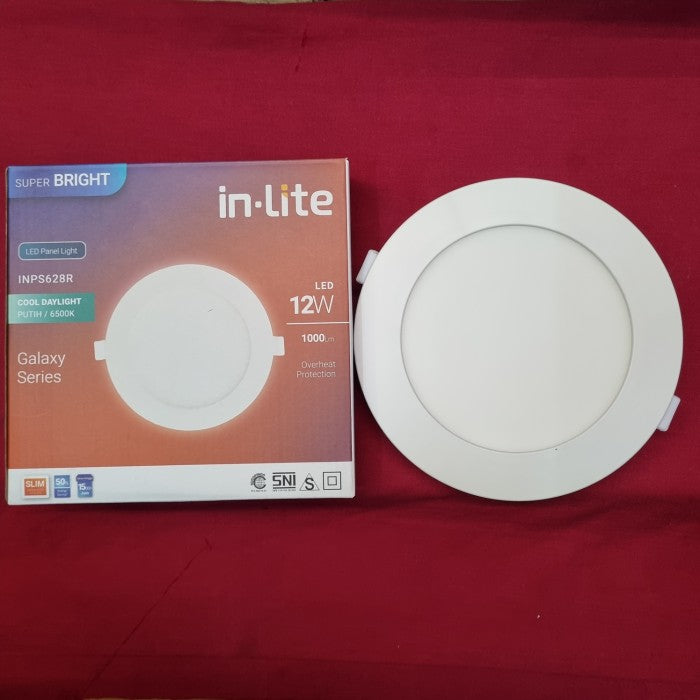 Downlight LED Inlite INPS626R/628R 12W White/CDL 6500K