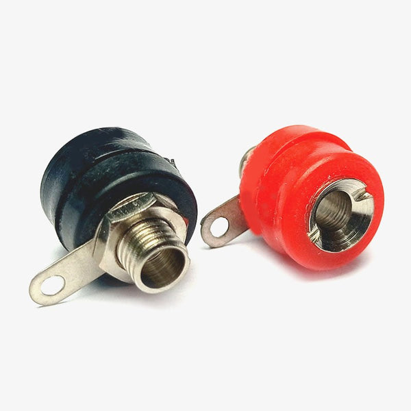 Terminal Banana plug N/B female Red / Black N/A