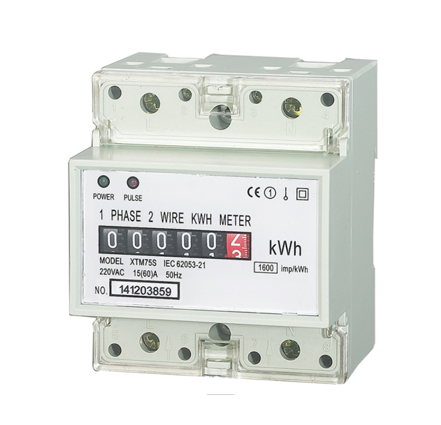 KWH Meter Analog XTM75S 1Phase 2W 220V, Direct connection 5(30)A/10(60