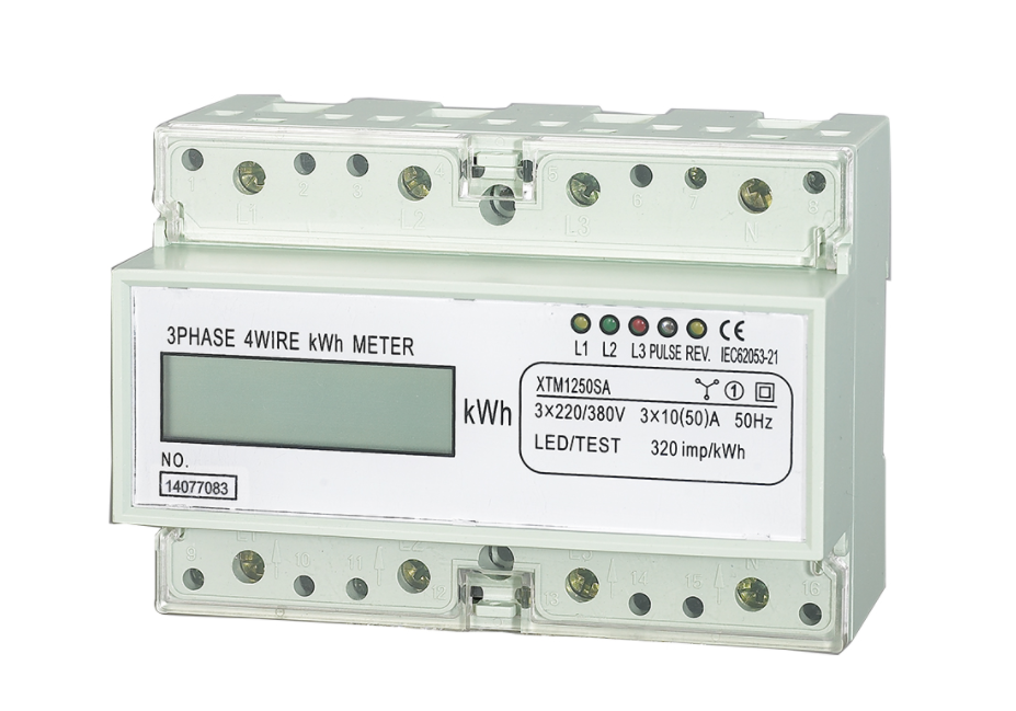 KWH Meter Digital XTM1250SA 3Phase 4W 380V, Direct connection 5(30)A/5