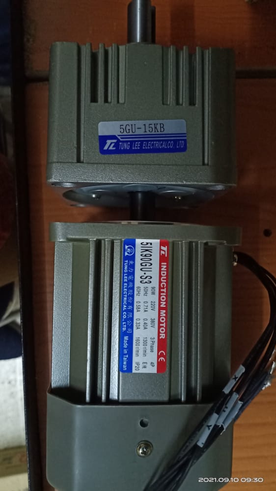 Gear Box + Motor Tung Lee seri 5GN-150K + SR40GN-GM 1P 220V