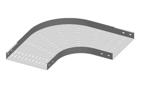 Horizontal Elbow Tray Type C Tray Tek Electro Galvanized W250xH100